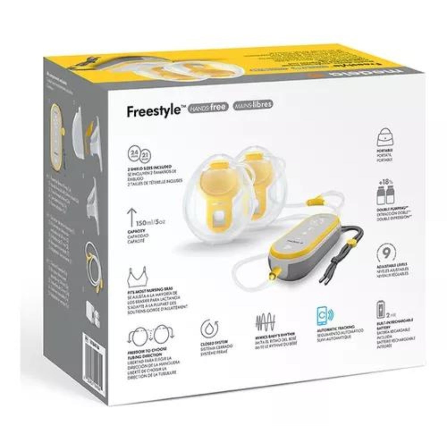 Medela | Extractor de Leche materna | Sacaleche | Freestyle Flex™ Hands ...